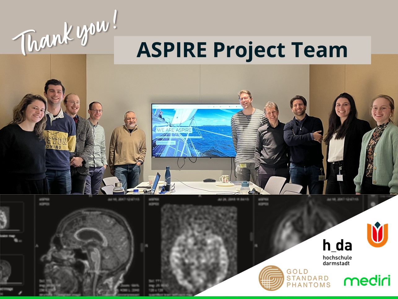 Thank you! ASPIRE Project Team